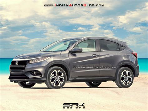 Honda Hr V Facelift Rendered By Iab