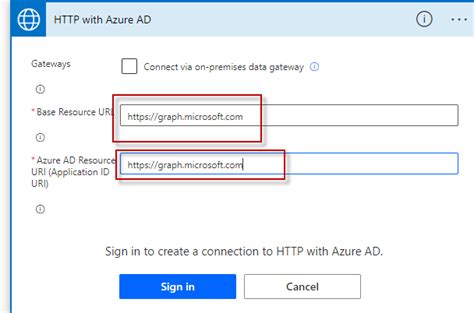 using graph api in power automate