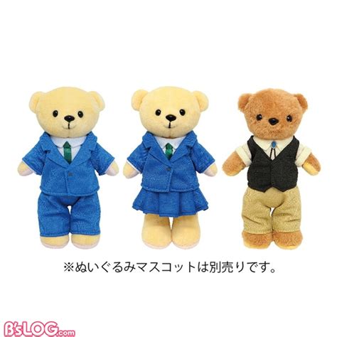 名探偵コナン工藤新一毛利蘭安室透モチーフのくまめいと用ミニチュア衣装が予約スタートビーズログ