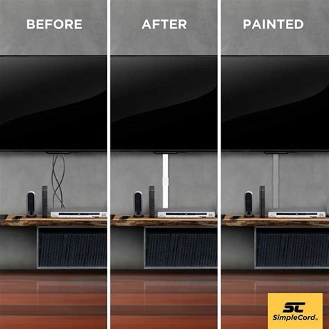 How To Hide Wiring Behind Tv How To Hide Your Tv Wires Witho