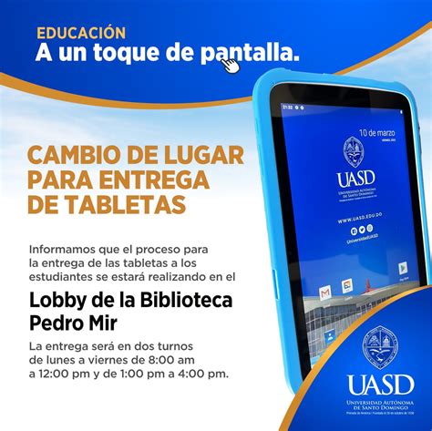 Universidad Uasd On Twitter Cambio De Lugar Estudiante Podr S