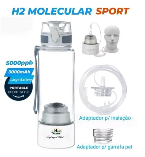 Garrafa Geradora De Hidrog Nio Molecular Nutraf Ton