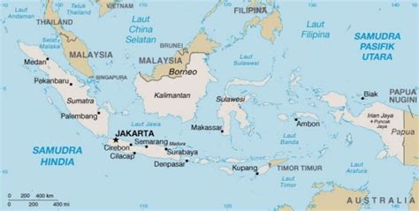 Peta Indonesia Lengkap Dengan Nama Laut IMAGESEE