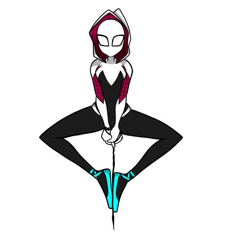 How To Draw Spider Gwen