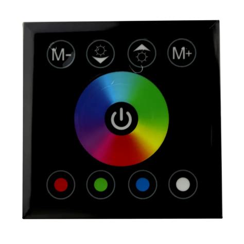 10pcs Lot DC 12V 24V RGBW LED Touch Panel Controller LED Touch Dimmer