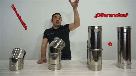 Compra tubos de acero inoxidable para tu chimenea de leña Tras Tucada