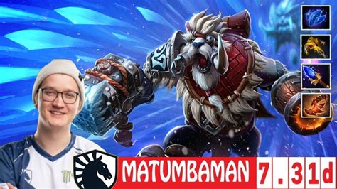DOTA 2 Liquid MATUMBAMAN The TUSK OFFLANE 7 31d YouTube