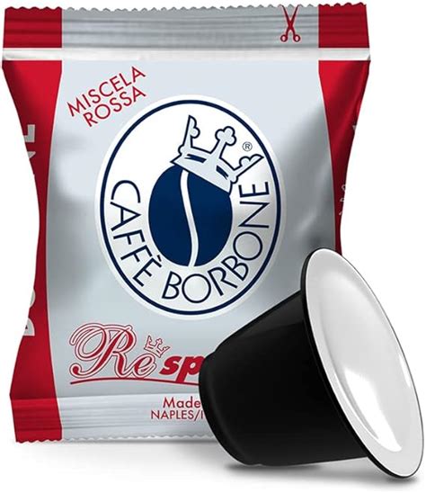 Caffè Borbone Respresso Miscela Rossa 100 Capsule Compatibili con