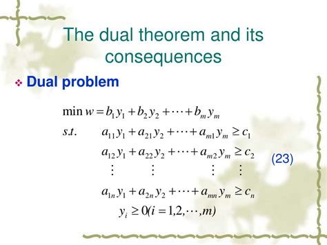 ppt duality theory powerpoint presentation free download id 1109364