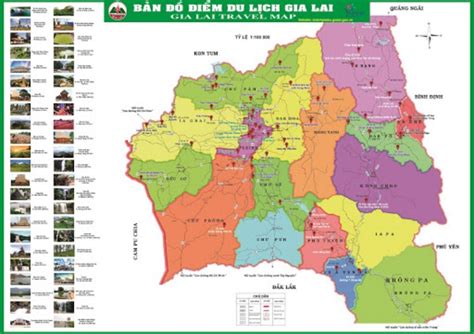 Bản đồ Hành chính tỉnh Gia Lai Thông tin quy hoạch 2021 Chuyên