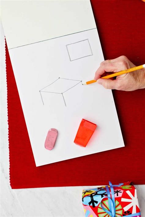 How To Draw A Christmas Present Welcome To Nana S