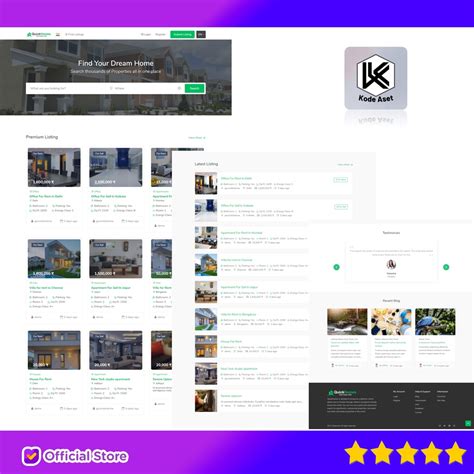 Jual Source Code Aplikasi Quickhomes Real Estate Cms Php Script By