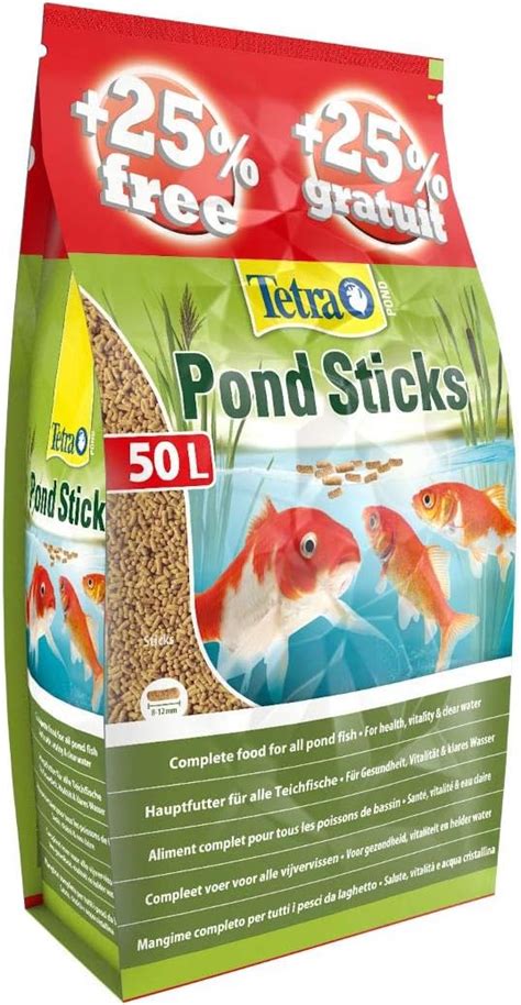 Tetra Pond Sticks 40L Bag With 25 Percent Extra FREE Amazon Co Uk