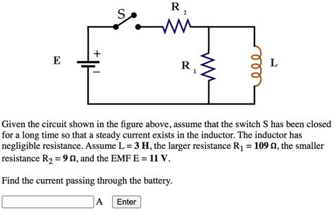 Solved R E R Given The Circuit Shown In The Figure Above Assume That