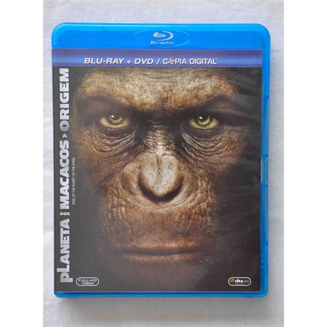 Blu Ray DVD Planeta Dos Macacos A Origem Shopee Brasil