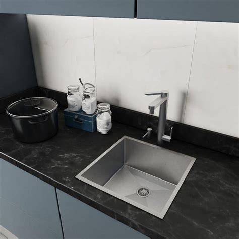 Cuba Cozinha Inox Sobrepor 40x40 Pontofrio