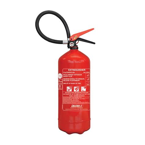 LALIZAS Fire Extinguisher Dry Powder Helinor Safety