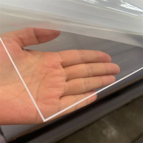 4X8FT Clear Acrylic Sheets Plexiglass Transparent For Laser Cutting