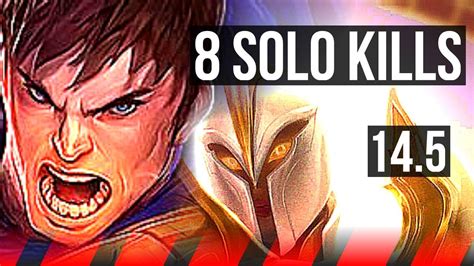 Garen Vs Kayle Top Solo Kills Tr Challenger