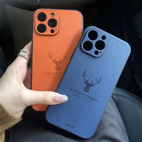 Kaufe Luxus Leder Textur H Lle F R Iphone Plus Pro Max Mini