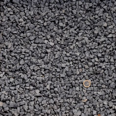 Gravier Décoratif Big Bag Vrac 500 kg Basalte Noir Concassé 8 11 mm