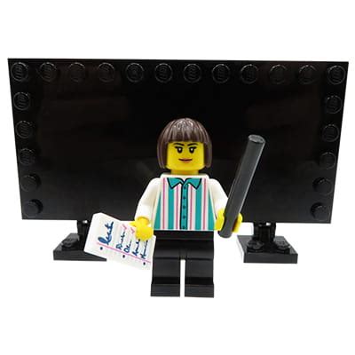 Custom Minifigure Female Teacher Made Of LEGO Parts Extra Extra