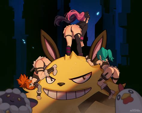 Lamball Zoe Rayne Grizzbolt And Chikipi Palworld Drawn By Rezodwel
