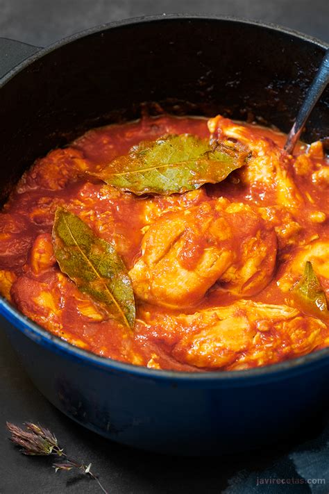 Top Imagen Receta De Pollo Con Papas En Salsa De Tomate Abzlocal Mx