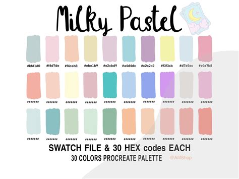 Flat Pastel Color Palette 70 Photo