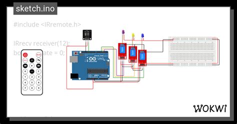 Relay Wokwi ESP32 STM32 Arduino Simulator