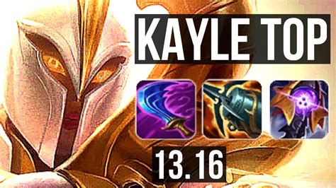 KAYLE Vs GP TOP 3 3M Mastery 2100 Games Rank 6 Kayle 11 2 6