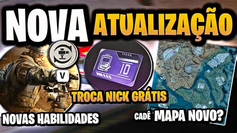 CADÊ O MAPA NOVO NOVA ATUALIZAÇÃO DO BLOODSTRIKE TROCA DE NICK