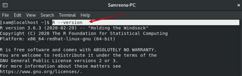 how to install and use r programming language on centos 8 vitux