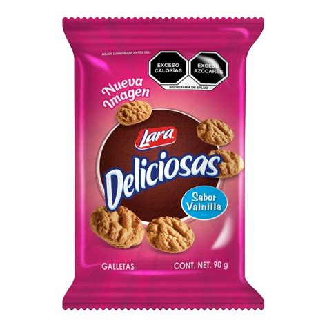 Galletas Lara Deliciosas Vainilla 90 G Walmart