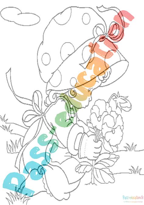 Coloriage gratuit petite fille téléchargez et imprimez des dessins