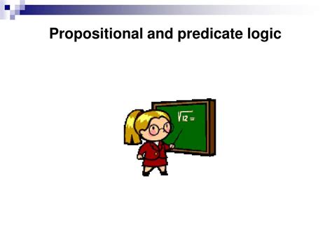 ppt propositional and predicate logic powerpoint presentation free download id 54044