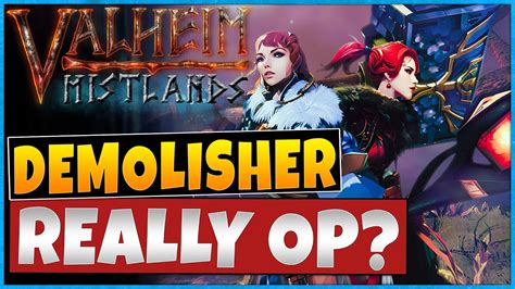Is Demolisher Really The Best Weapon In Valheim Mistlands Update YouTube