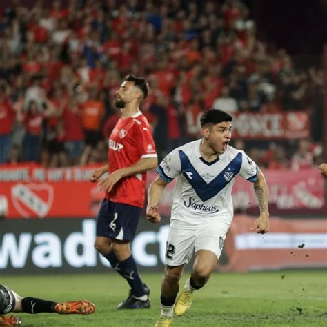 Vélez le ganó con lo justo a Independiente y es semifinalista de la