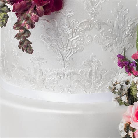 Pasteles De Fondant Boda Rouge Backen Backen Pasteler A Flickr