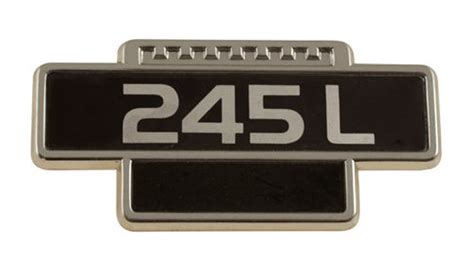 Emblème Volvo 245L 1975 Volvo B20A CVR