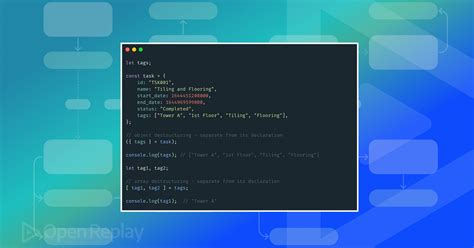 The Javascript Destructuring Assignment Explained
