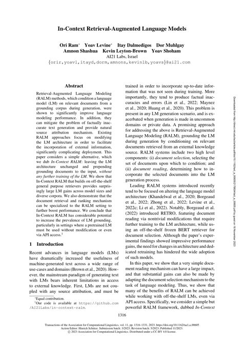 pdf in context retrieval augmented language models