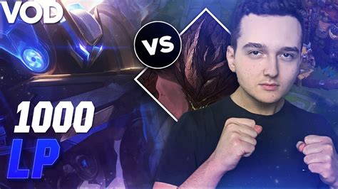 JE DOIS GAGNER POUR AVOIR LES 1000 LP SoloQ Challenger Top Garen Vs