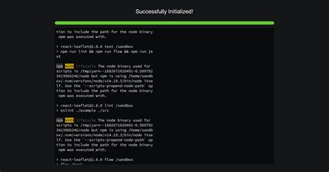 React Leaflet Codesandbox