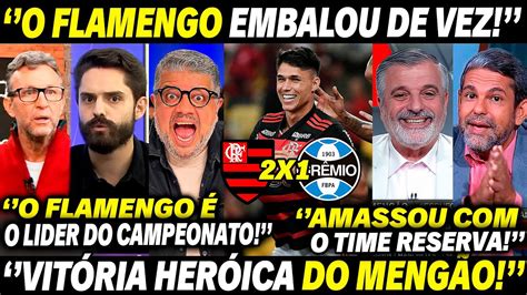 IMPRENSA DE TODO O BRASIL RASGA ELOGIOS AO FLAMENGO APÓS GRANDE