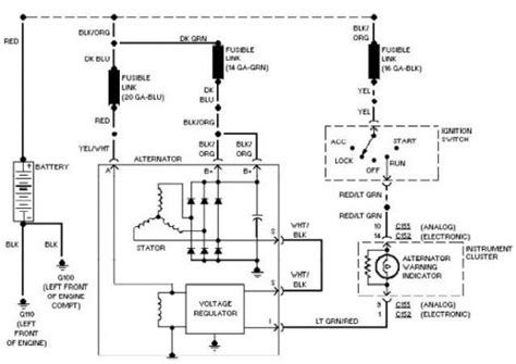Ford Charging Wiring Diagrams