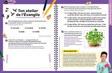 La messe avec les enfants avec Prions en Église Junior dimanche 16