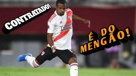 Flamengo abre conversas pela contratação do meia De la Cruz do River