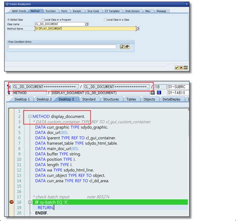 Abap Break Points Sap Space