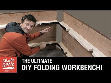 The ULTIMATE DIY Portable HINGED Folding Workbench Upgrade Video 4 Of